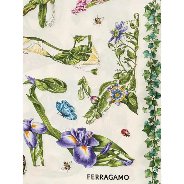 FERRAGAMO Neutrals Scarves - Cream