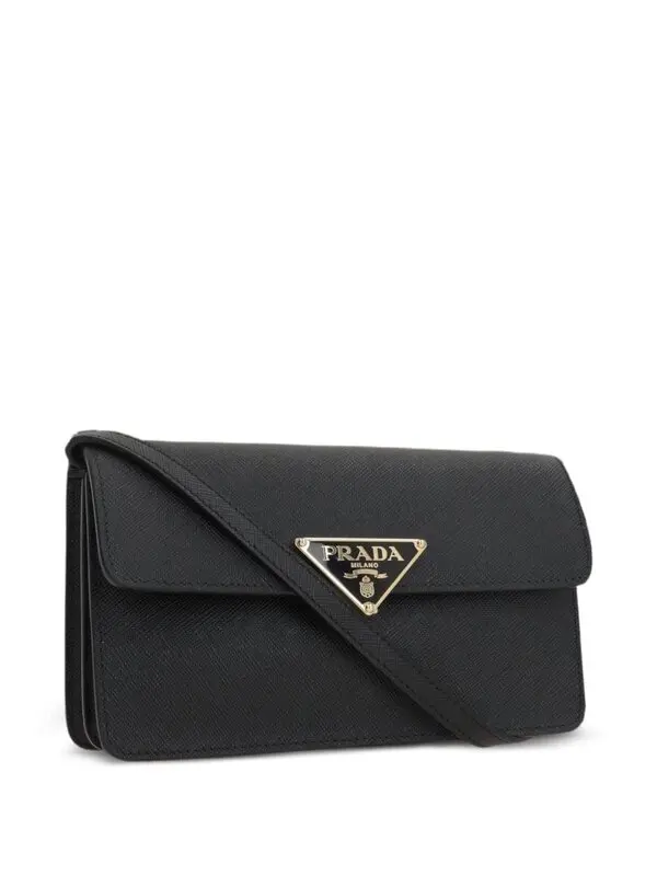Prada Arqué Saffiano Leather Shoulder Bag