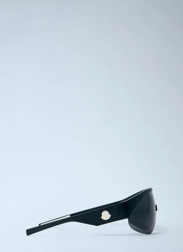 Moncler Myrr Oval Sunglasses - Black