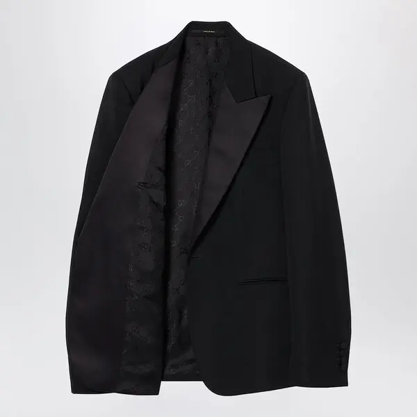 Gucci Suit In Fine Mohair Wool Fabric