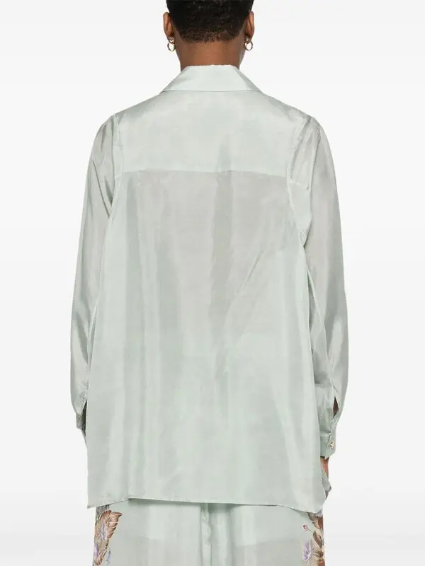 Zimmermann Coco Printed Silk Shirt - Multicolor