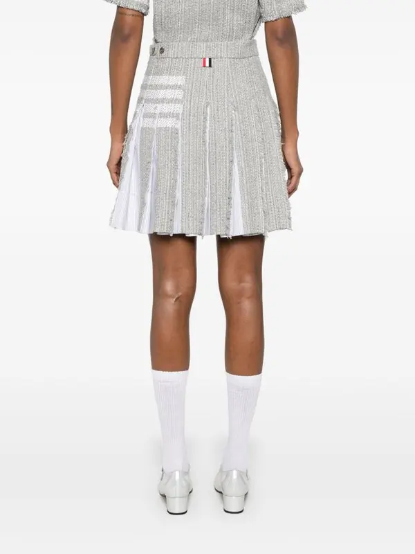 Thom Browne 4bar Cotton Blend Skirt