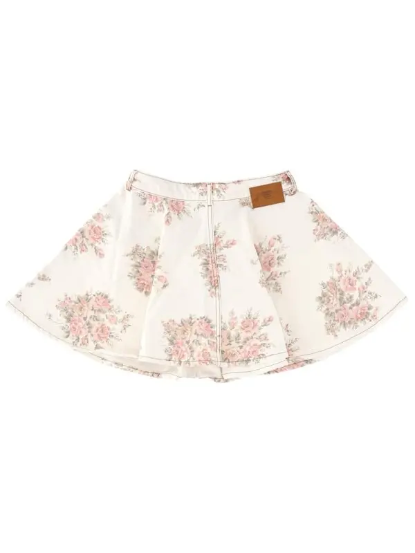 GANNI Denim Miniskirt