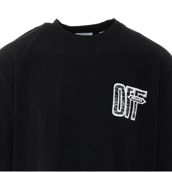 Off-White Motion Arrow Skate T-shirt - Black