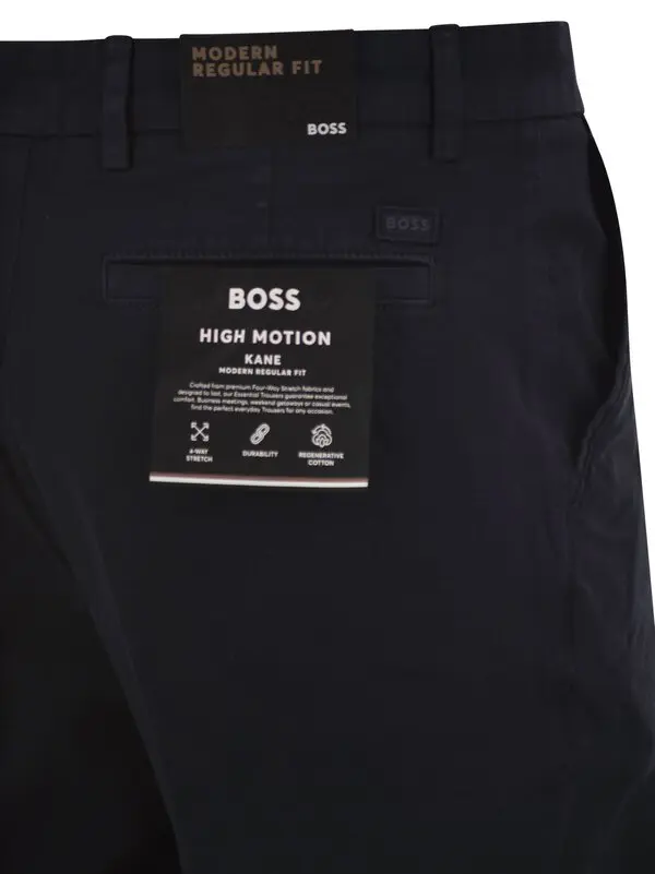 BOSS Stretch Cotton Chino Shorts In Modern Regular Fit