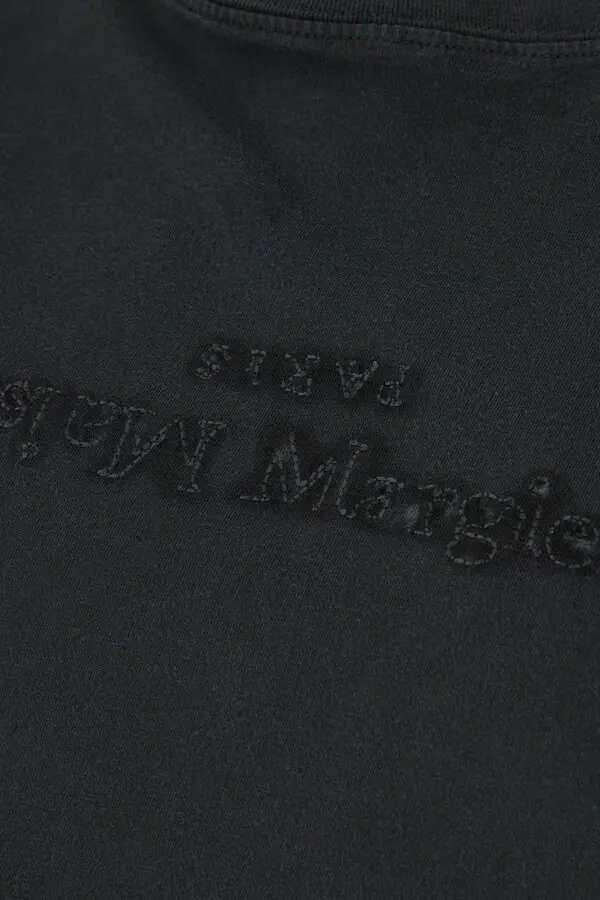 MAISON MARGIELA Embroidered Logo T-shirt - Multicolor