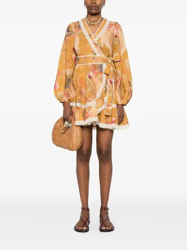 Zimmermann Ascension Cotton Mini Dress