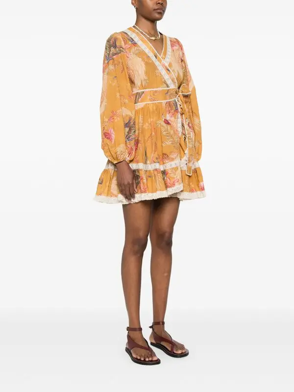 Zimmermann Ascension Cotton Mini Dress
