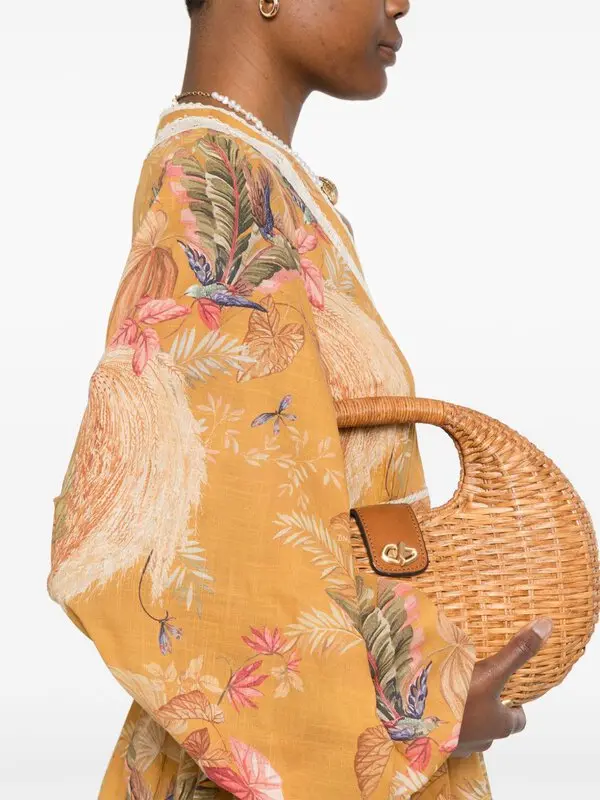 Zimmermann Ascension Cotton Mini Dress