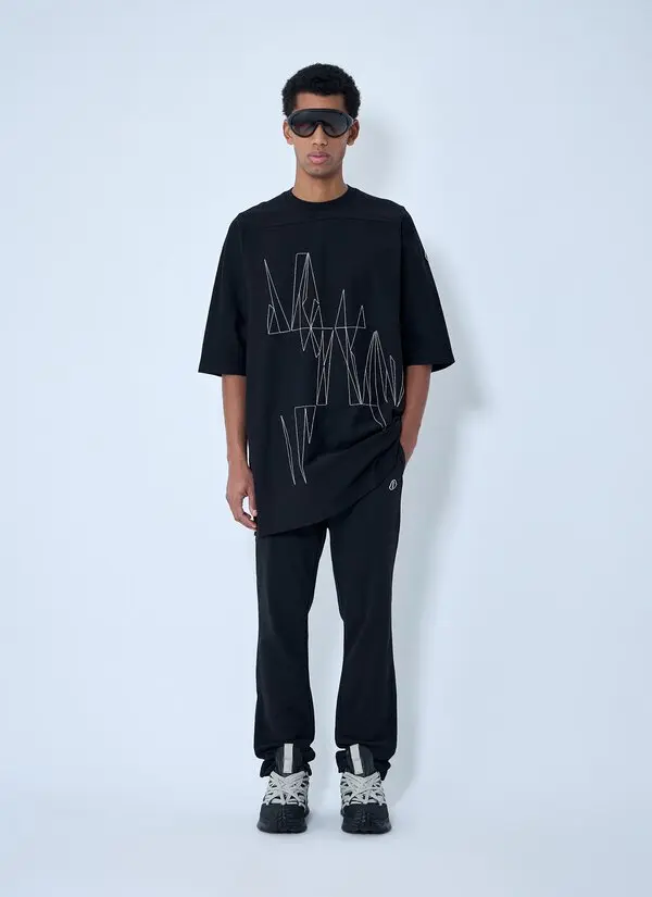 Moncler Rick Owens Elasticated Waist Drawstring Pants