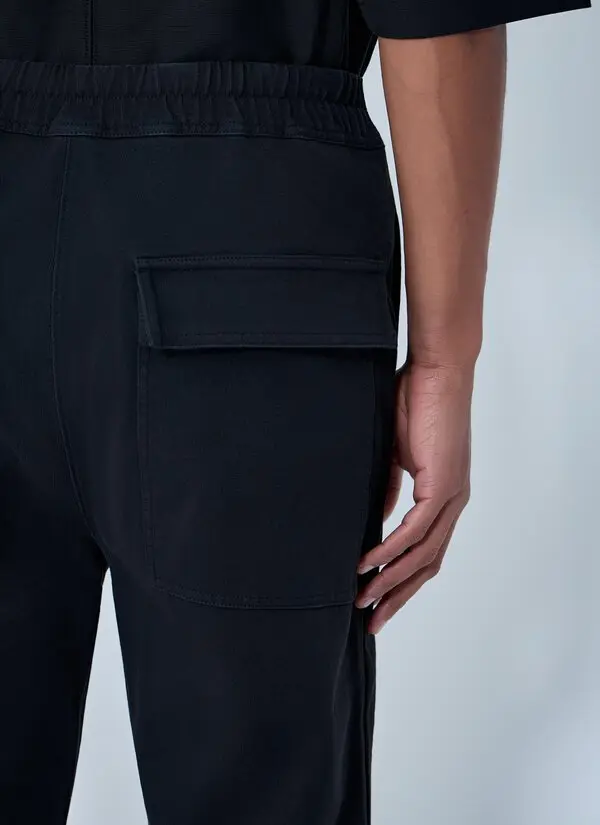 Moncler Rick Owens Elasticated Waist Drawstring Pants