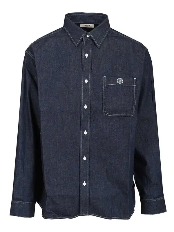 Celine Loose-fit Denim Shirt