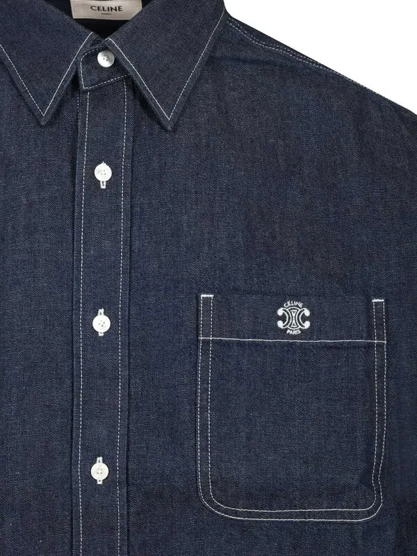 Celine Loose-fit Denim Shirt