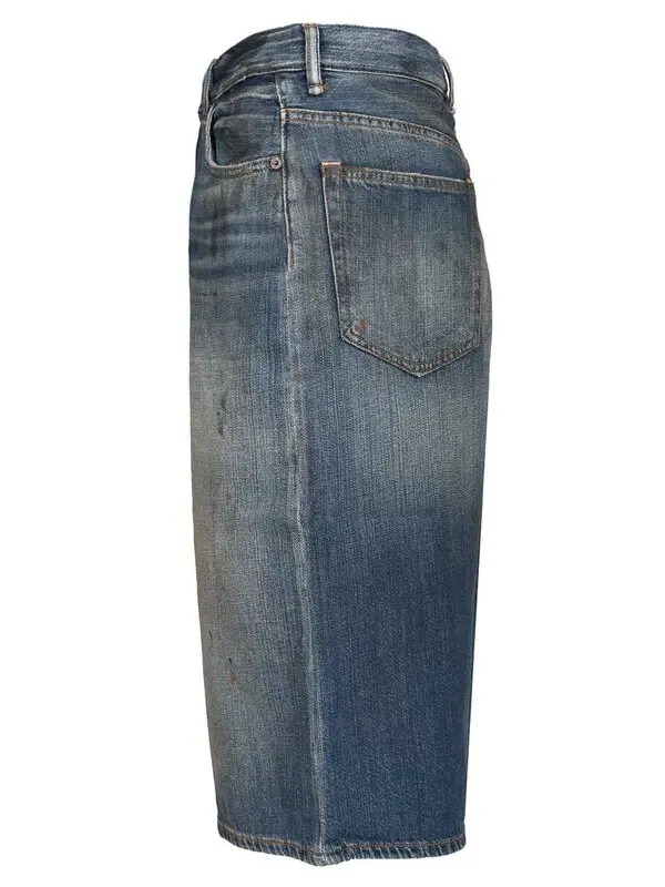 Acne Studios Organic Cotton Denim Shorts