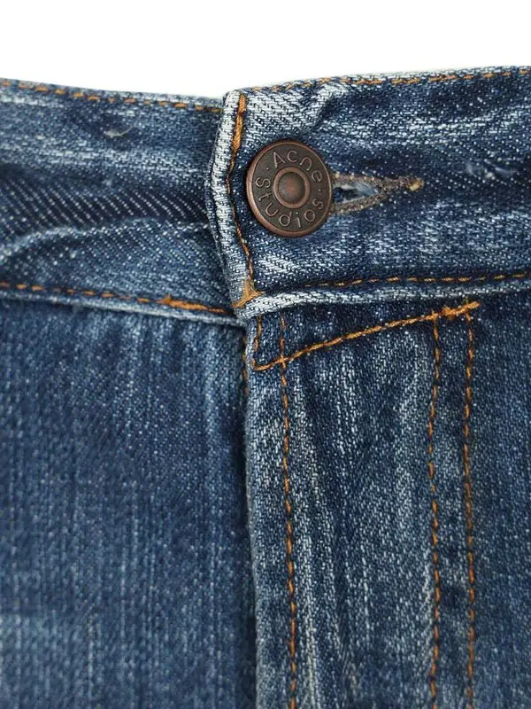 Acne Studios Organic Cotton Denim Shorts