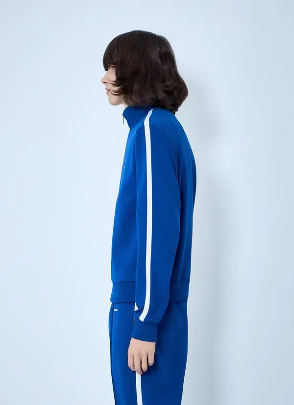 Prada Technical Jersey Zip-front Track Jacket - Blue