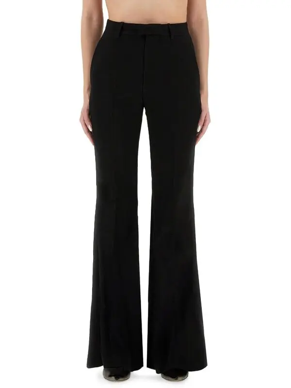 Balenciaga Flared Pants - Black