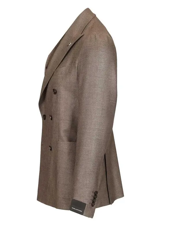 Tagliatore Montecarlo Double-breasted Blazer - Gray