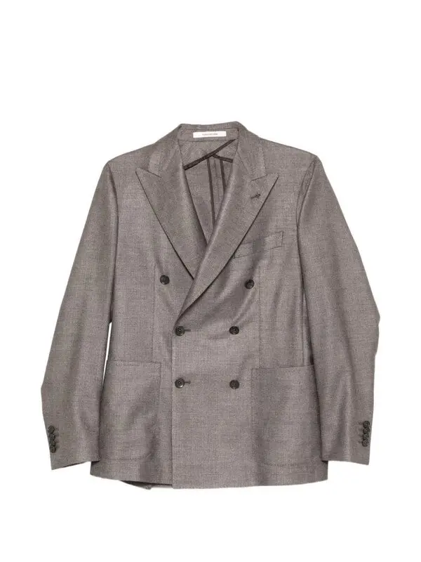 Tagliatore Montecarlo Double-breasted Blazer - Gray