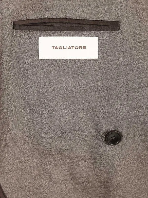 Tagliatore Montecarlo Double-breasted Blazer - Gray