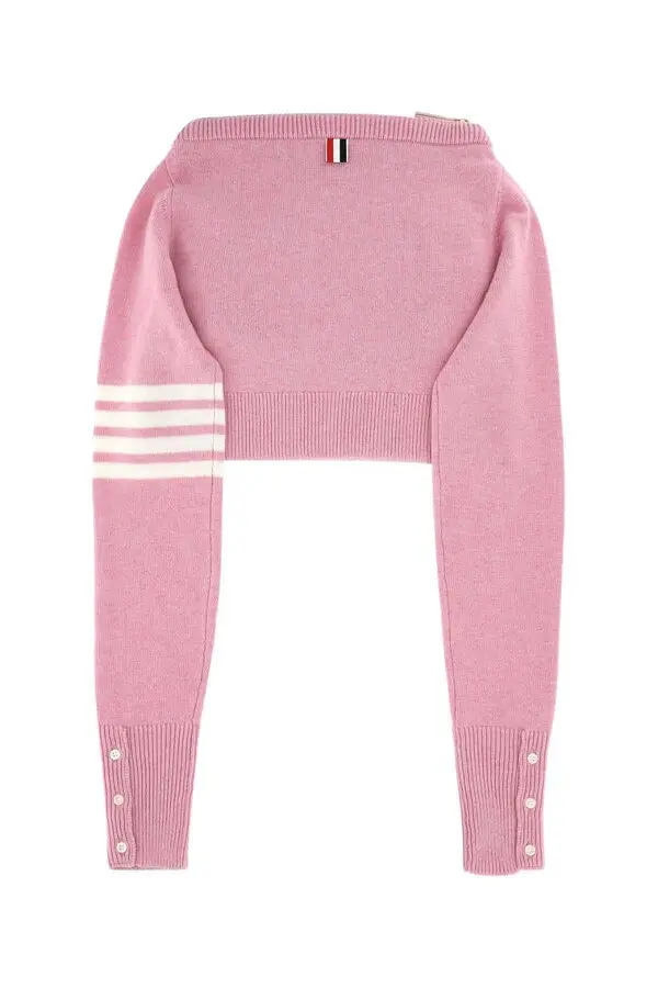 Thom Browne Wool Clutch - Pink