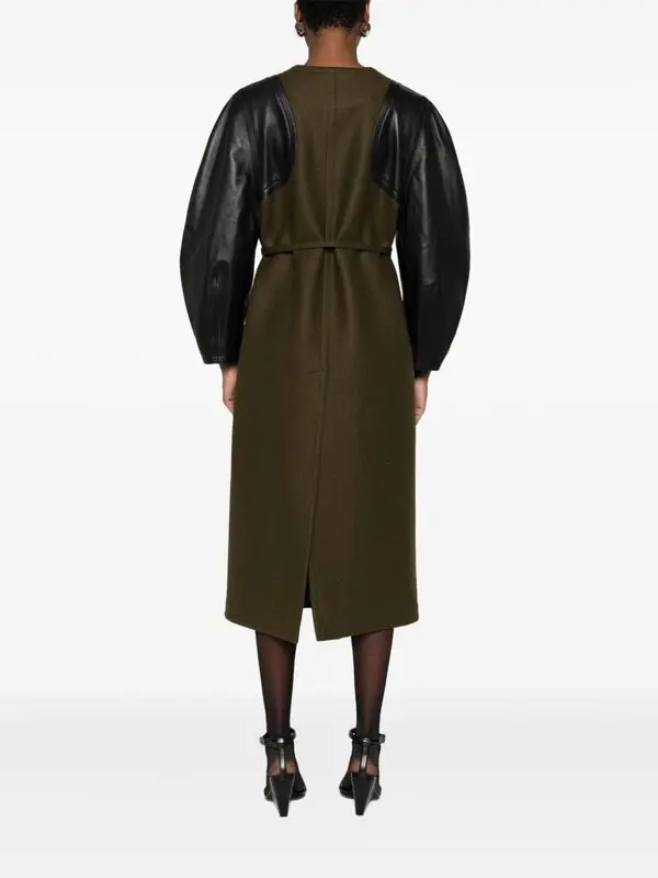 Fendi Wool Coat - Multicolor