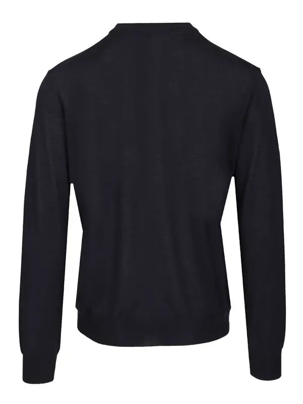 Versace Medusa Sweater In Wool, Silk And Cashmere