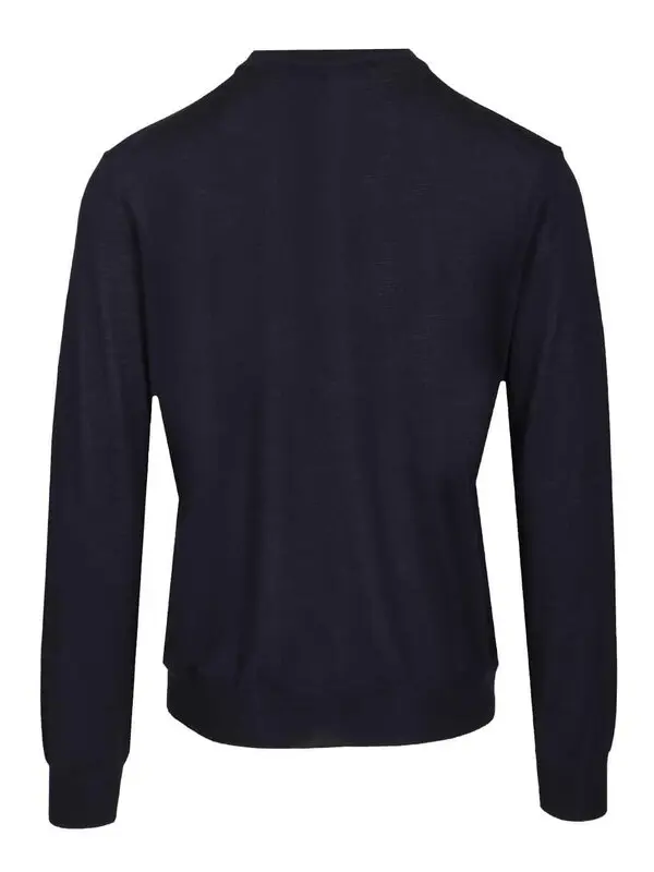 Versace Medusa Crew Neck Sweater - Blue