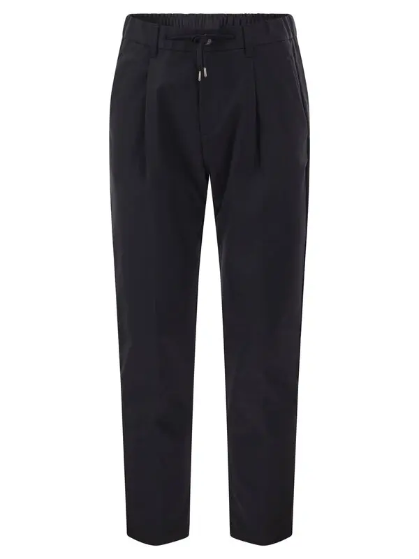 Herno Technical Fabric Drawstring Trousers