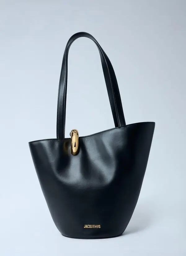 Jacquemus Le Moyen Bambola Bucket Bag - Black