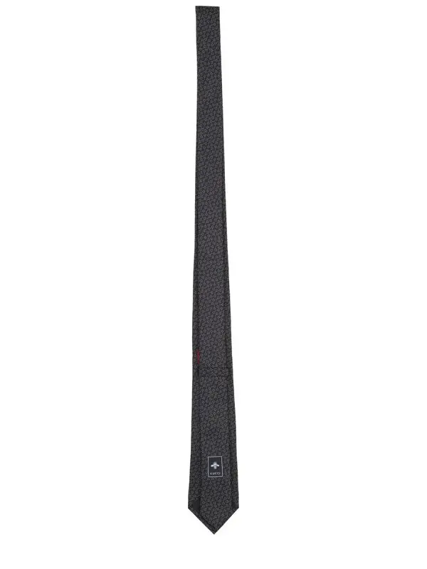 Gucci Silk Neck Tie - Black
