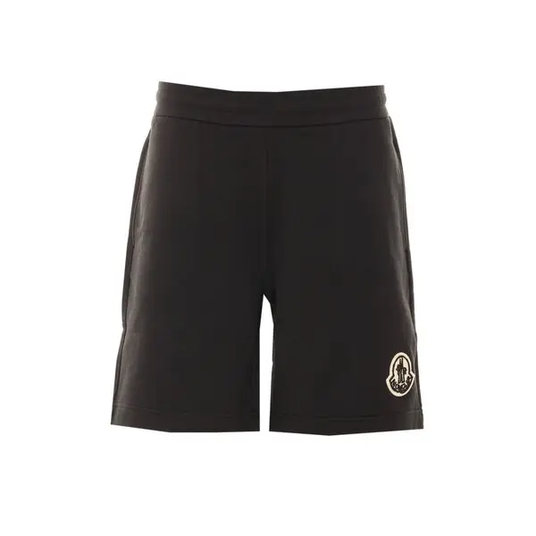 Moncler Logo Shorts - Black