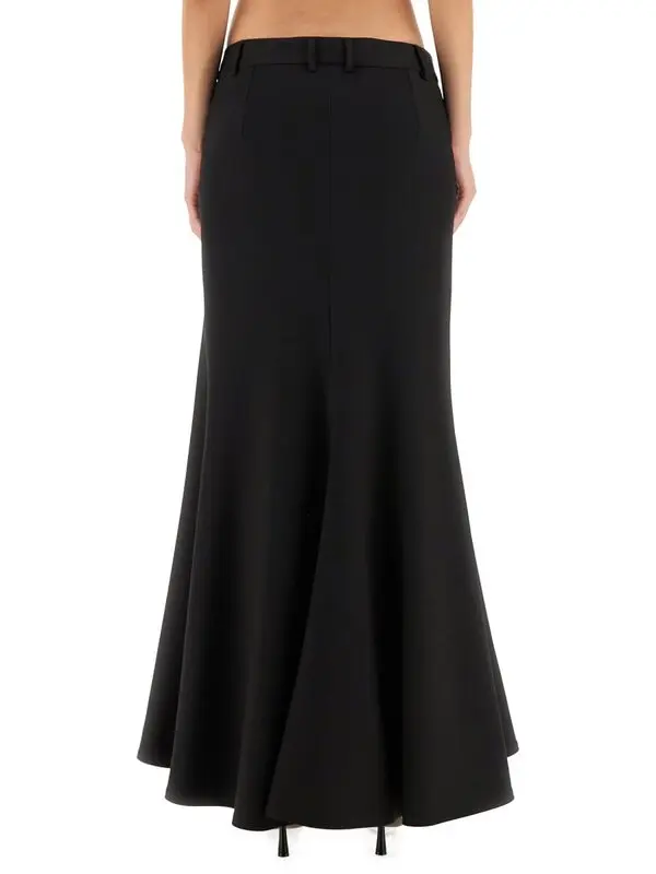 Balenciaga Godet Maxi Skirt
