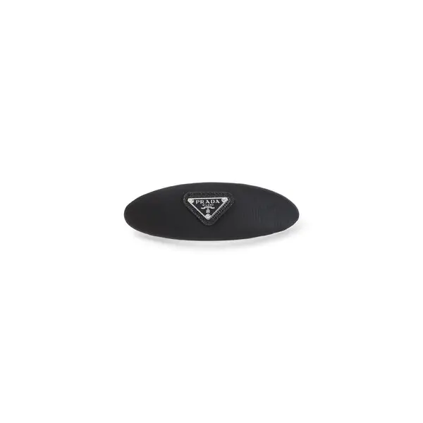 Prada Re-nylon Hair Clip - Black