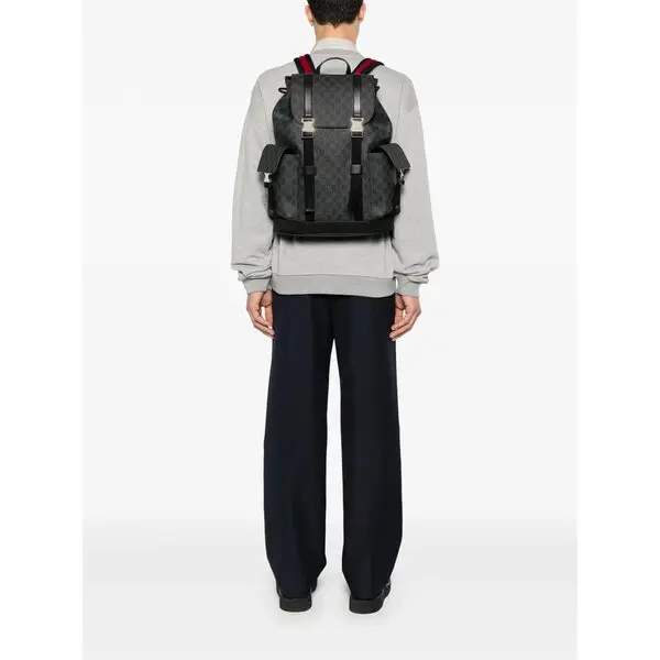 Gucci Gg Supreme Canvas Backpack