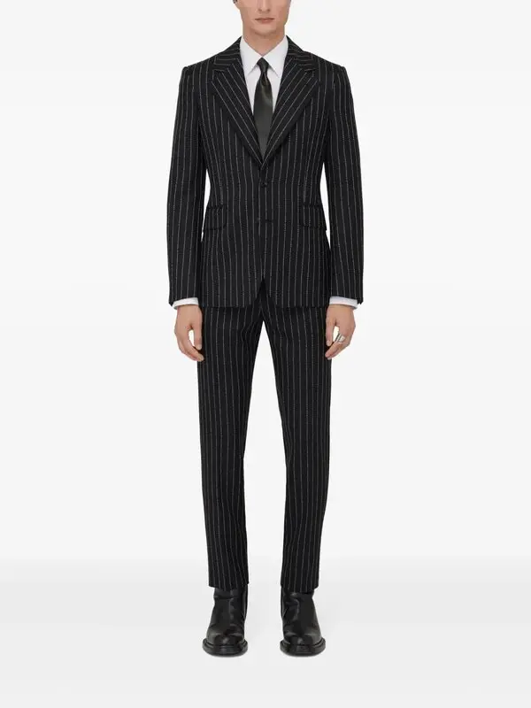 Alexander McQueen Pinstripe Single-breasted Jacket