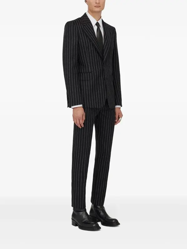 Alexander McQueen Pinstripe Single-breasted Jacket