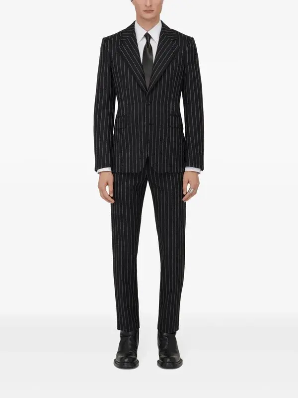 Alexander McQueen Pinstripe Single-breasted Jacket
