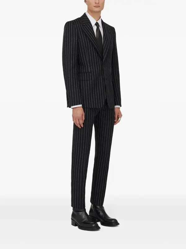 Alexander McQueen Pinstripe Single-breasted Jacket