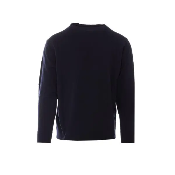 C.P. COMPANY Extrafine Merino Wool Sweater - Blue