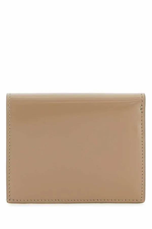 FERRAGAMO Beige Leather Wallet - Brown