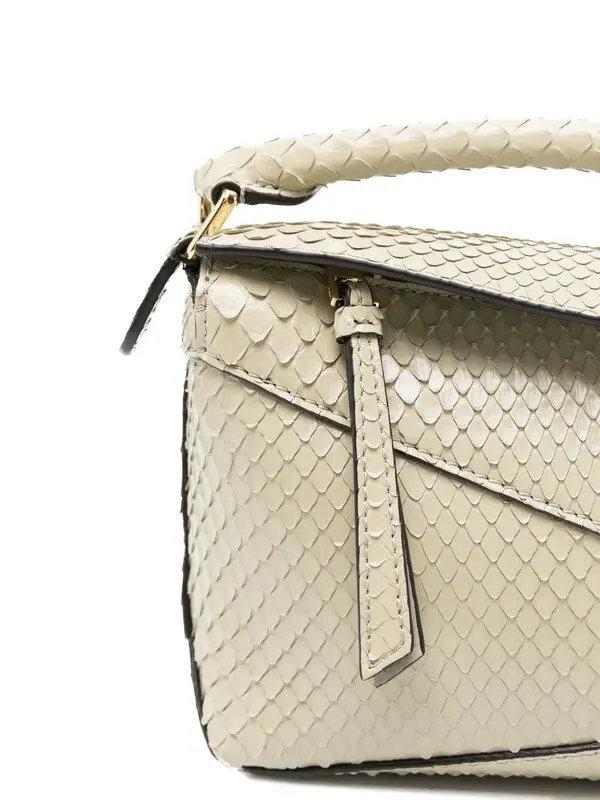 Loewe Puzzle Edge Mini Leather Handbag