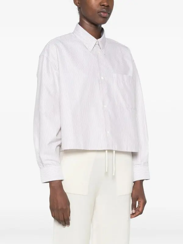 A.p.c. Sophia Button Down Striped Shirt
