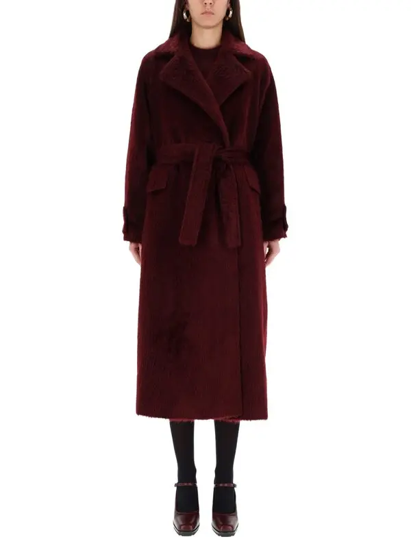 Max Mara Albata Coat - Red