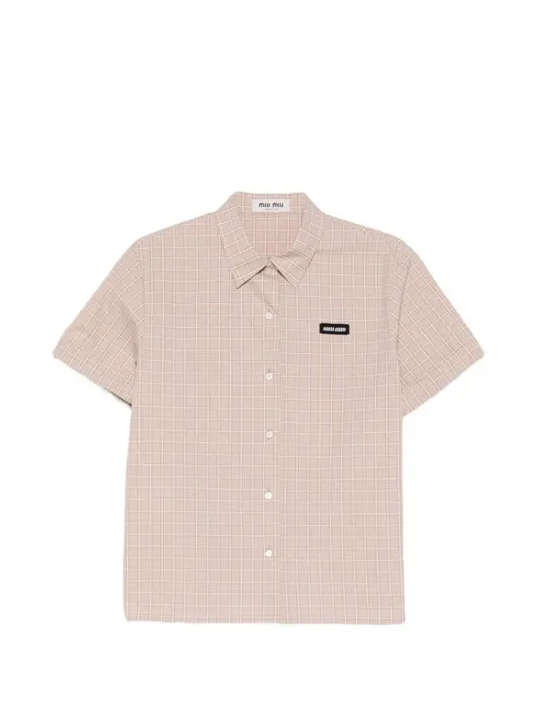 Miu Miu Cotton Shirt - Multicolor