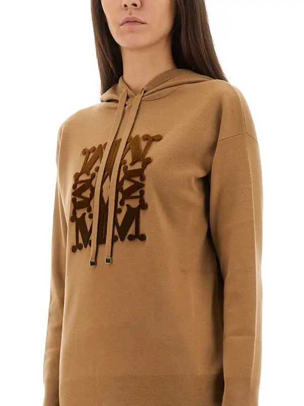 Max Mara Taddeus Hooded Sweater - Cream