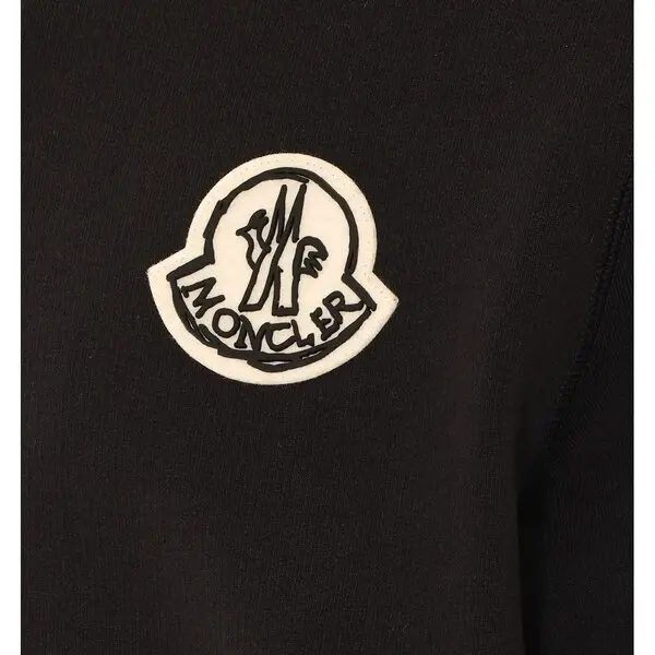 Moncler Zip Up Logo Hoodie
