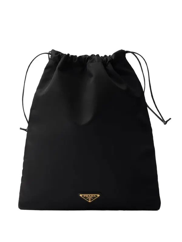 Prada Wish Re-nylon Pouch - Black