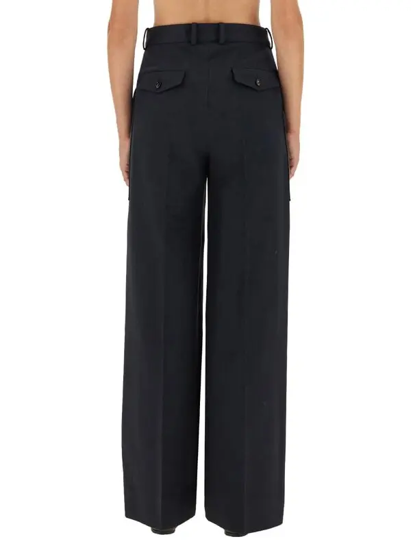 Bottega Veneta Wool And Cotton Pants