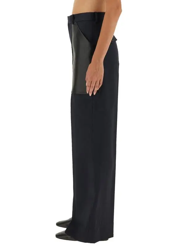 Bottega Veneta Wool And Cotton Pants
